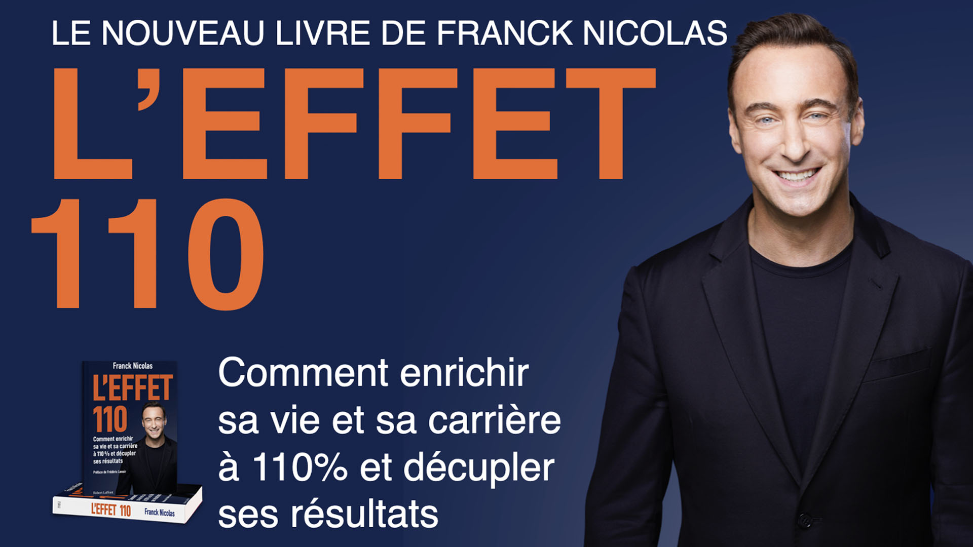 L'Effet 110, le nouveau livre de Franck Nicolas